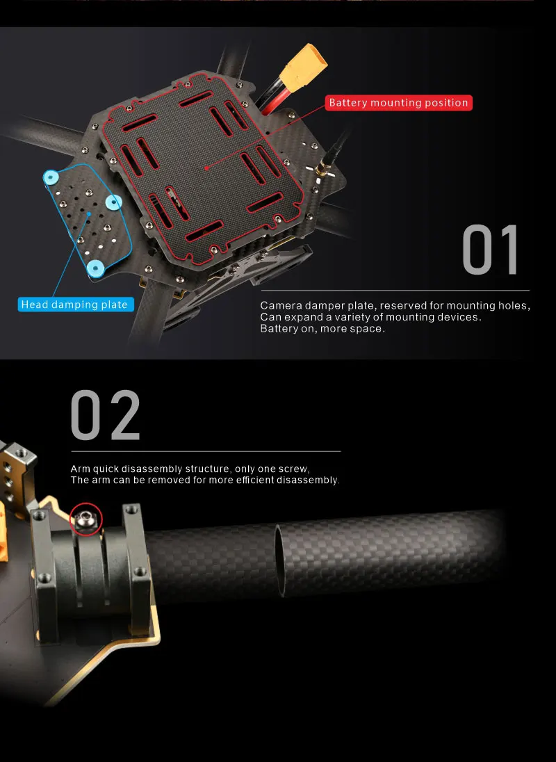 HAOYE RC FPV Drones - Long Endurance for Measurement & Monitoring