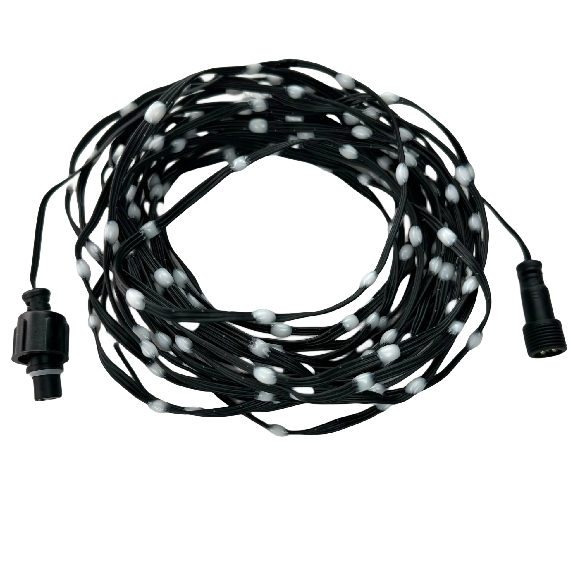 Dc5v/12v 20awg Black Wire Rgb Addressable Led Light Strings 5cm/10cm ...