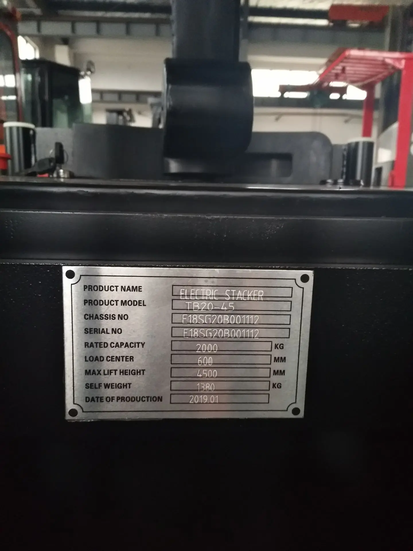 Electric Forklift Paper Roll Clamp Stacker Used to Bring Roll Reel ...