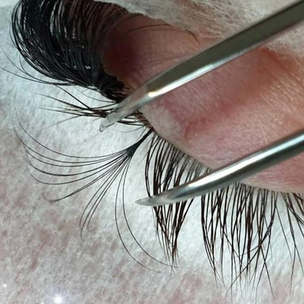 Las Extension Trays Volume Soft Silk Lash Extensions 25mm Mink Eyelash ...