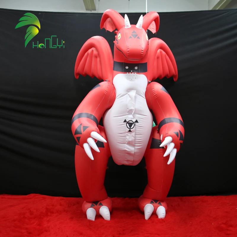 Balloon Inflatable Suit Girl - Squeaky Sexy Inflatable Dragon