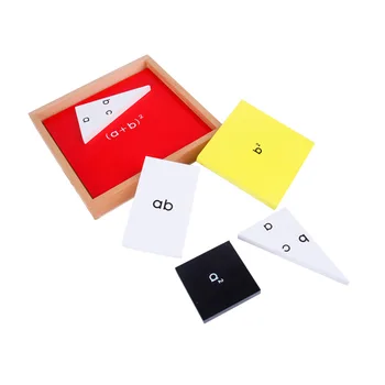 Wooden Toy Montessori Pythagorean Theorem Board Math Formula Learning ...