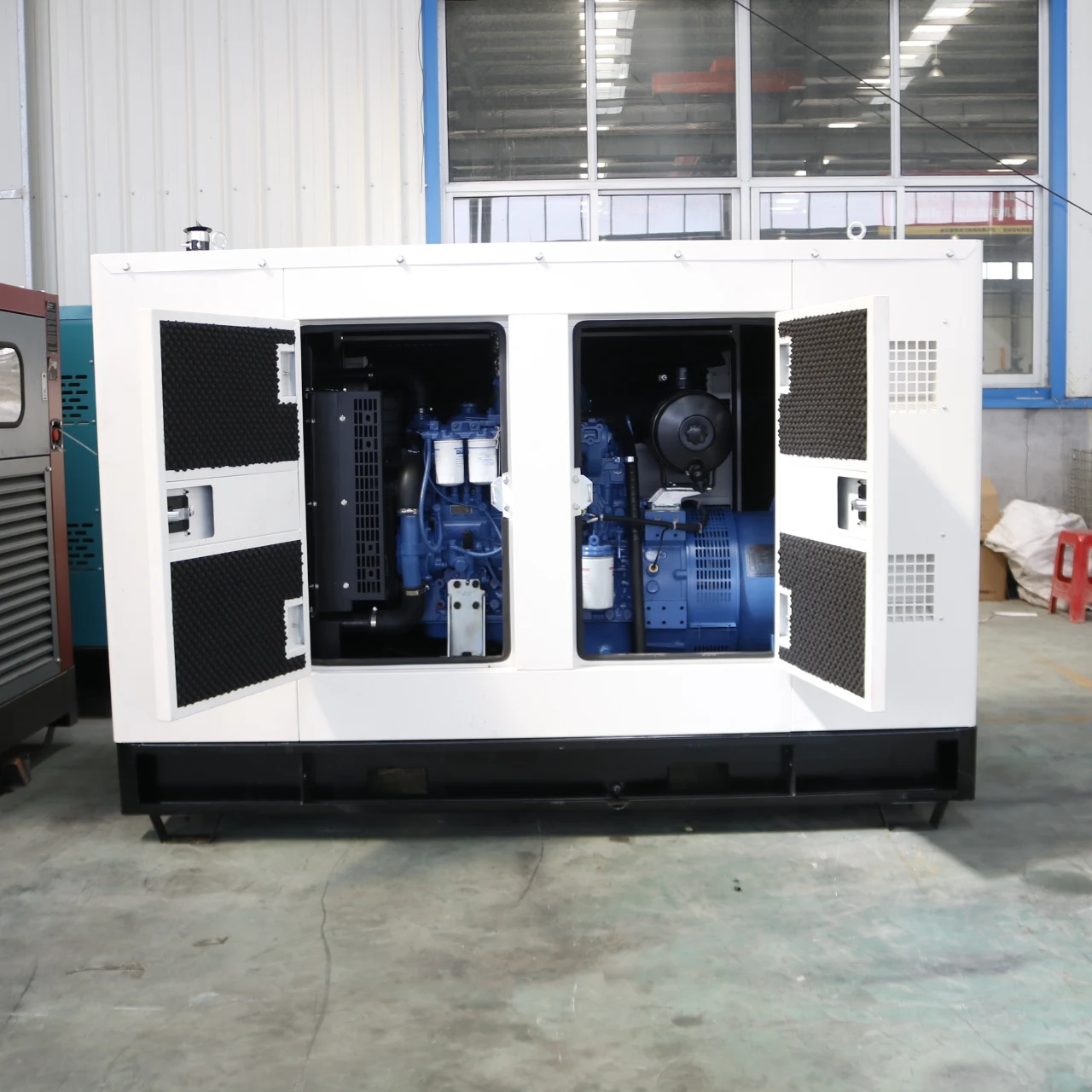 100kw Diesel Generator Water Cooled Power Generator Diesel Open Type ...
