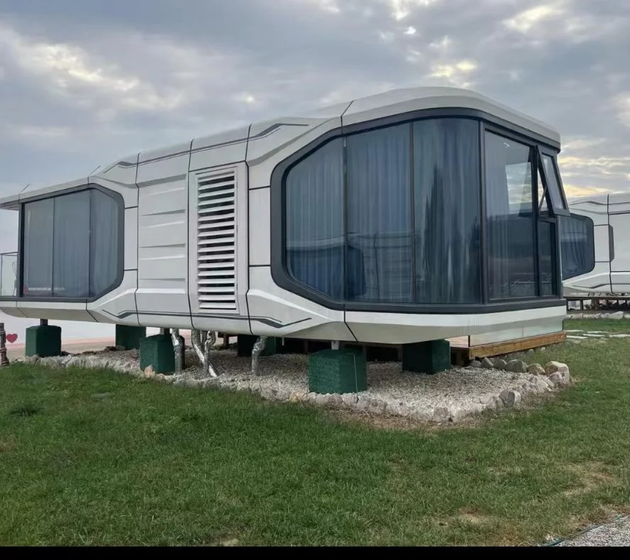 solar space Capsule House Luxury Modern Prefab Homes camp house