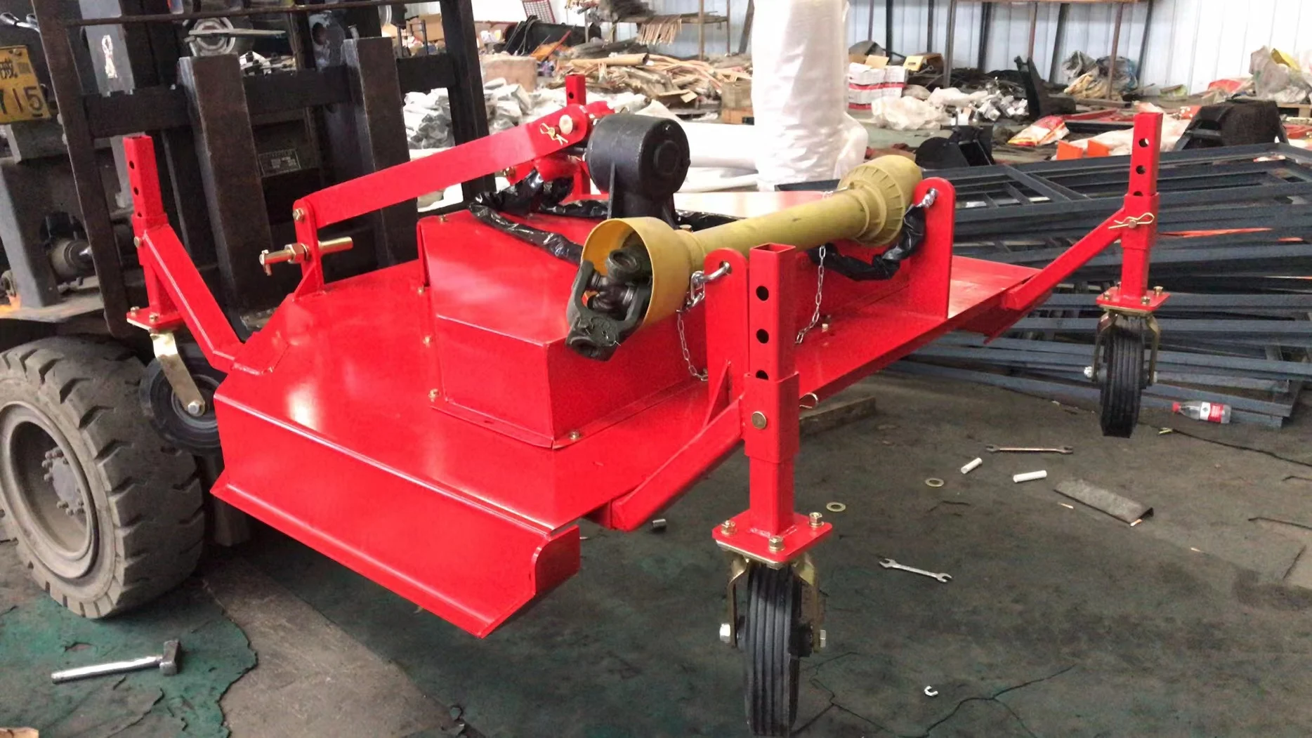 Tractor Mounted Machines - Efficient Lawn Mowing Solutions