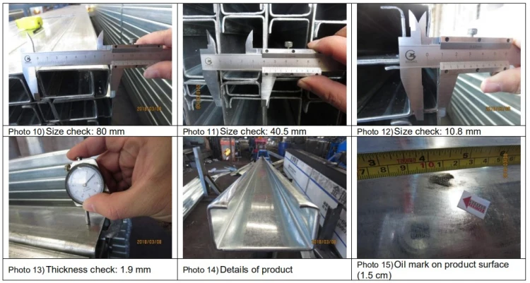 Welded & Cut c Purlin c Section Steel Dimensions Various Types-Best ...
