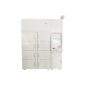 Refrigerated Lockers Contain Individual Compartment Each Column ...