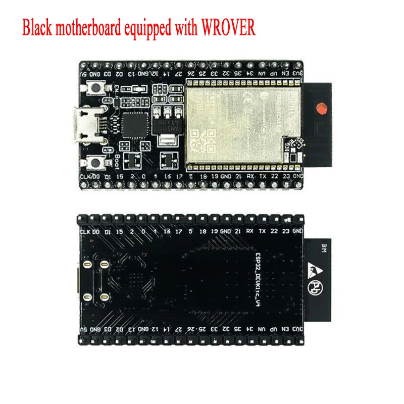 Esp32 Devkitc Expansion Board Wroom 32d 32u Wrover Module Esp 32 Development Board Esp 32 Wroom