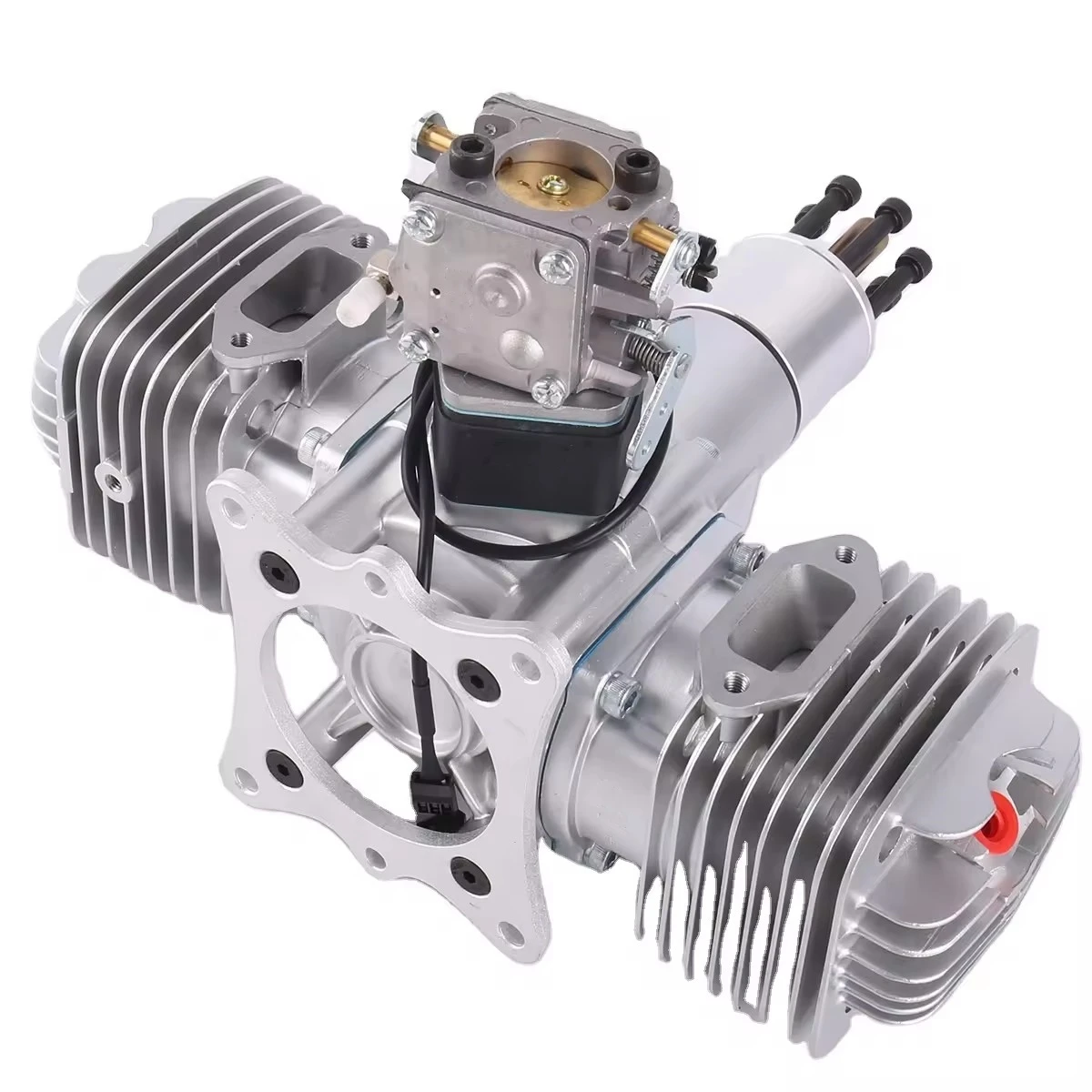 40cc double-cylinder two Stroke Model Airplane Agricultural Gasoline ...