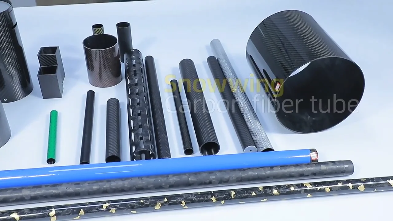 Oem Colored Fiber Tubing Carbon 1mm-100mm Fibra De Carbono Tube De ...