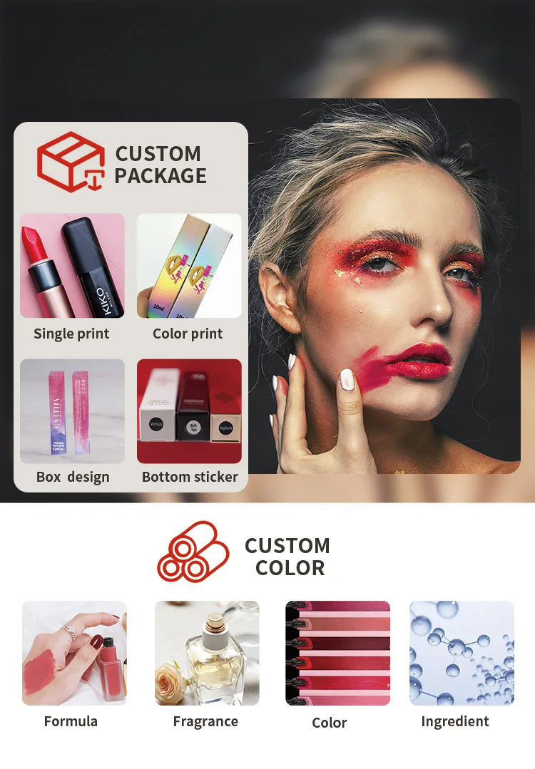 Wholesale Lipstick Logo High Quality Custom Private Label Lipstick ...