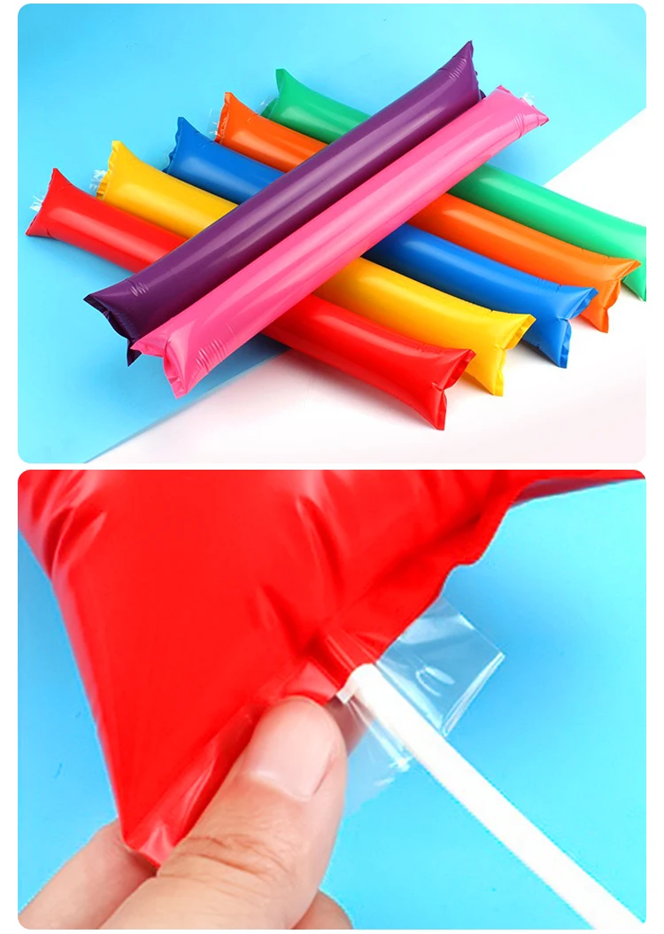 Custom Inflatable Clap Stick Balloon Cheering Sticks