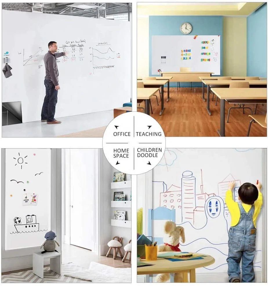 Custom Magnetic Whiteboard Easily Rolled And Carried For School Popular ...