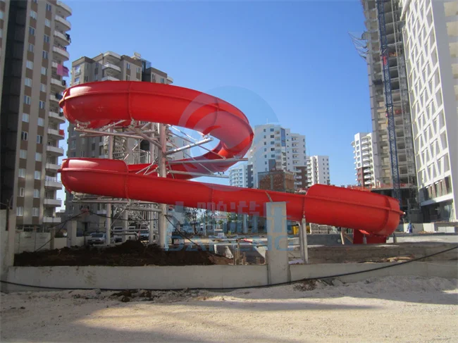 Fiberglass Water Slide Set for Commercial Swimming Pools