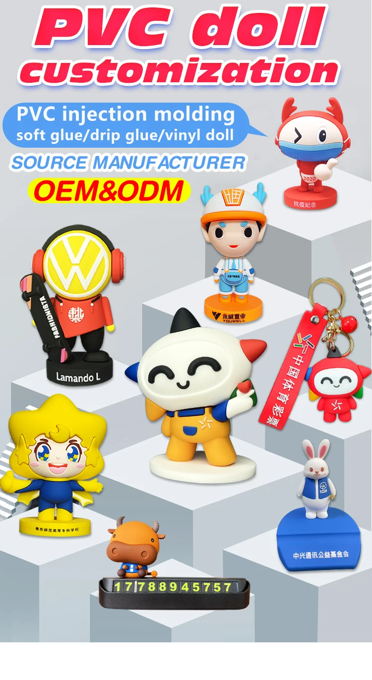 Oem Custom Model Toy 3d Drawing Cartoon Action Figure Doll Unisex Resin ...