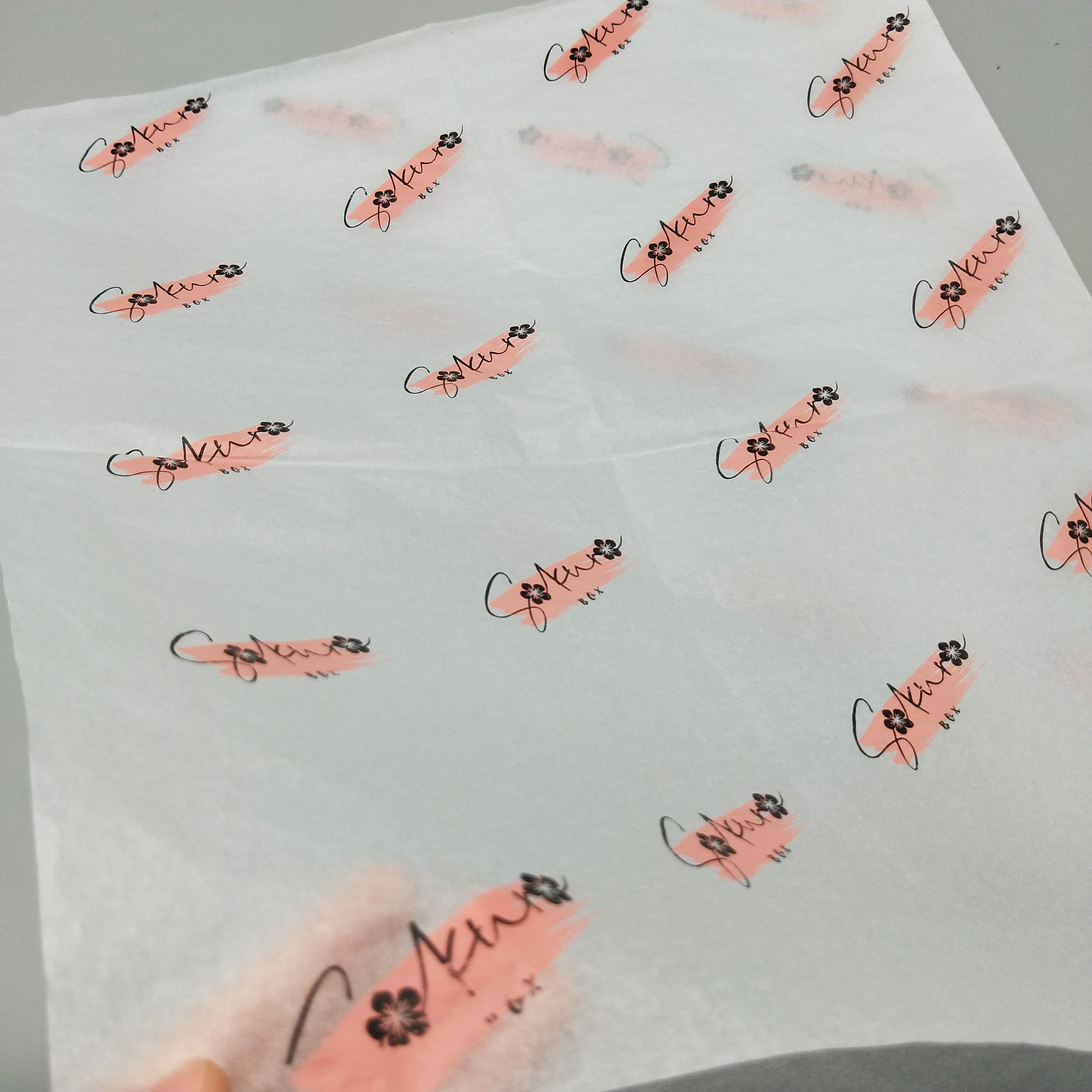 Custom Tissue Paper for Gift Wrapping with Company Logo