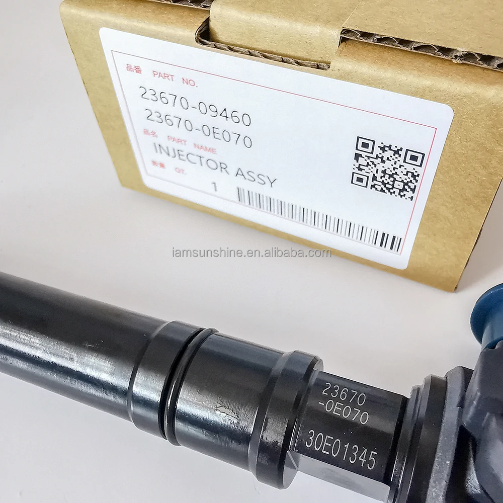China Made Piezo Injector 23670-0E070 for Common Rail
