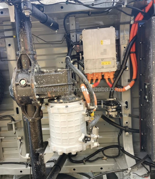 60KW Electric Vehicle Conversion Kit , Liquid Cool PMSM Driving System ...