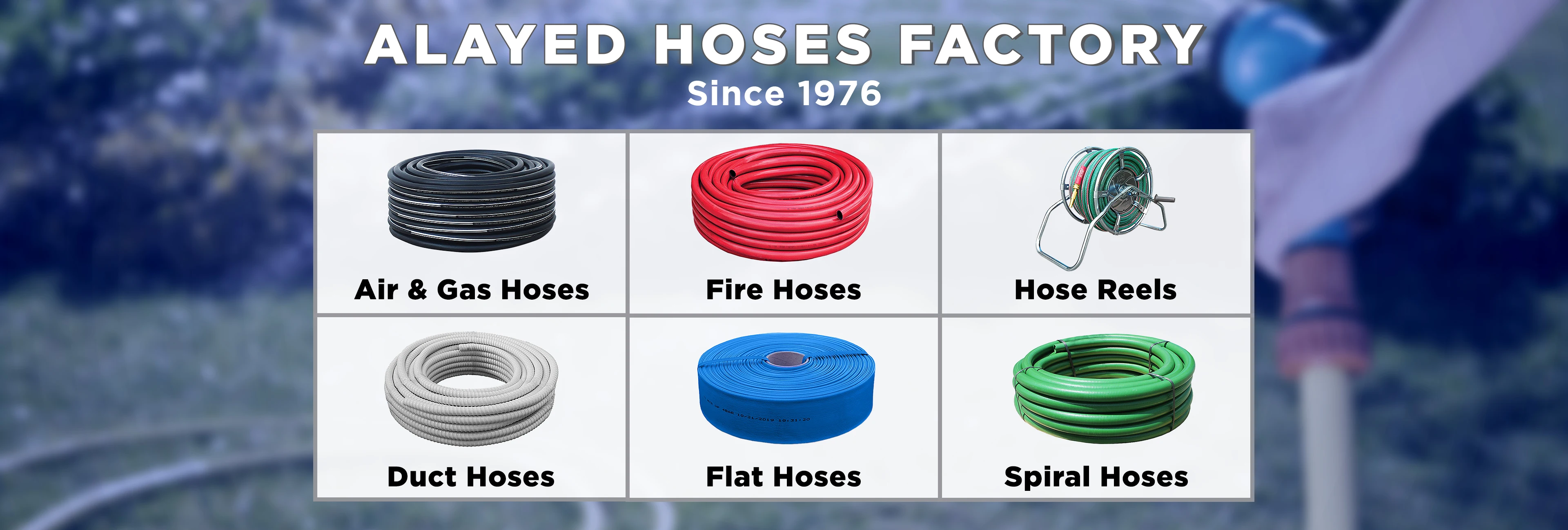 Blue Discharge Flat Hose 2 Inch Diameter 100m Length Pvc And Polyester ...