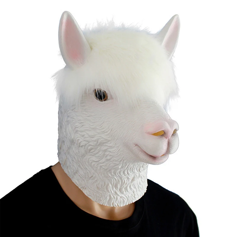 Llama Head Costume
