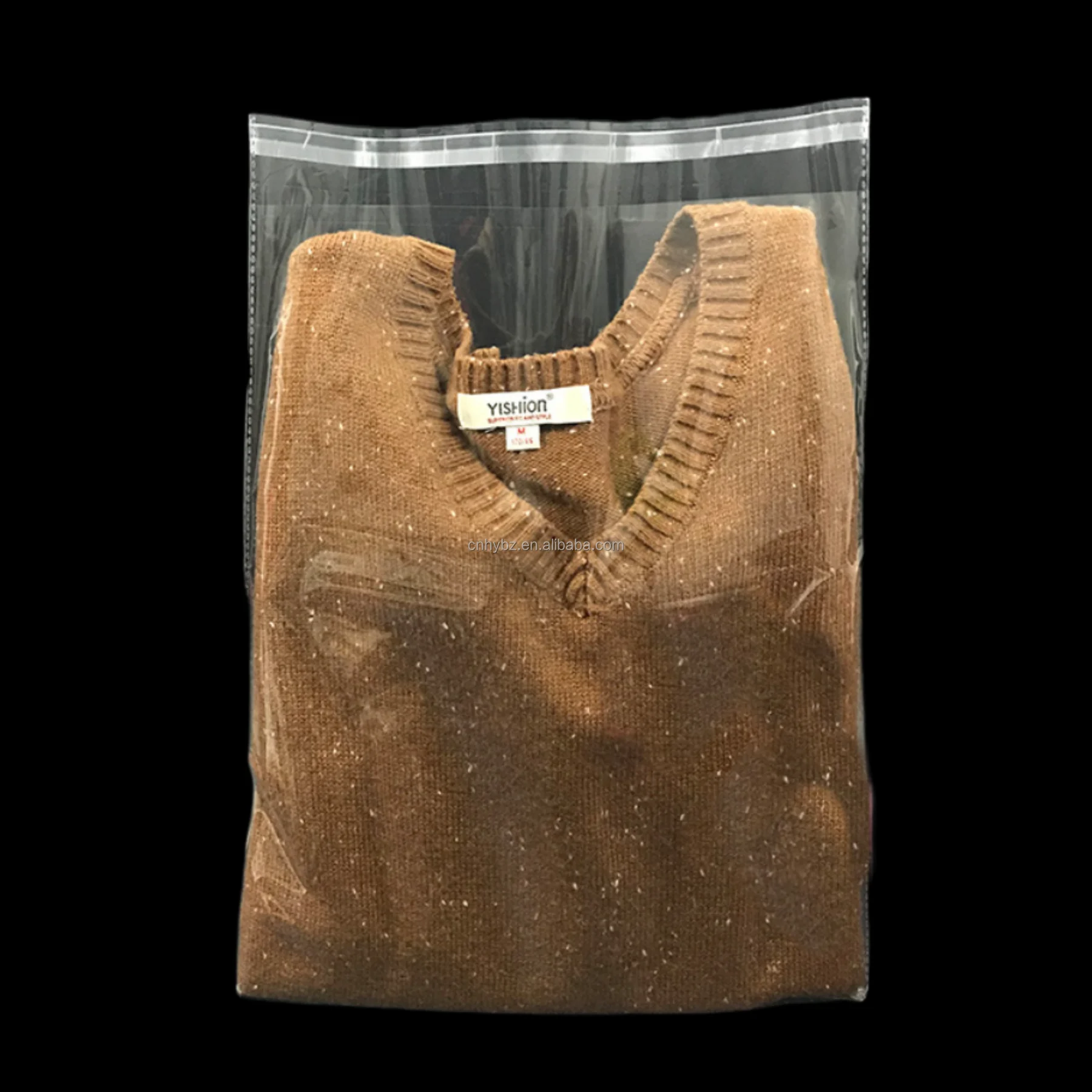 Wholesale Opp Self-sealing Bags For Underwear And Socks Clear Self ...