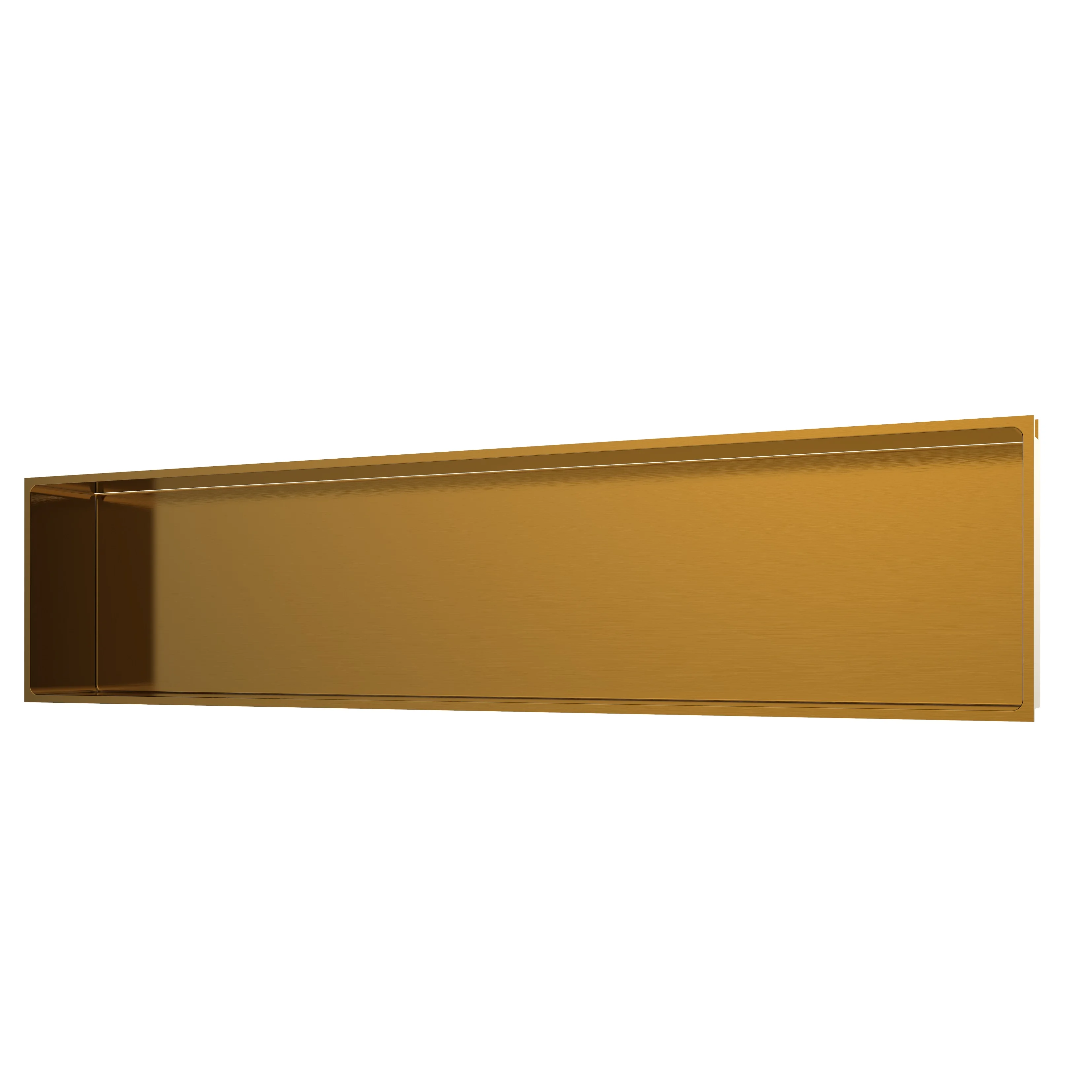 Lexi Bathroom Rose Gold Insert Stainless Soap Shower Niche 36 in ...
