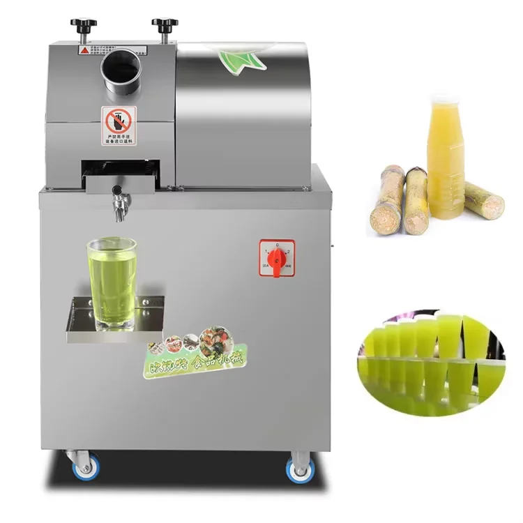 Portable 220V Electric Cane-Juice Squeezer with Motor for Restaurant ...