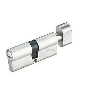 70mm China Supplier Euro Profile Brass Door Cylinder Lock With Knob ...