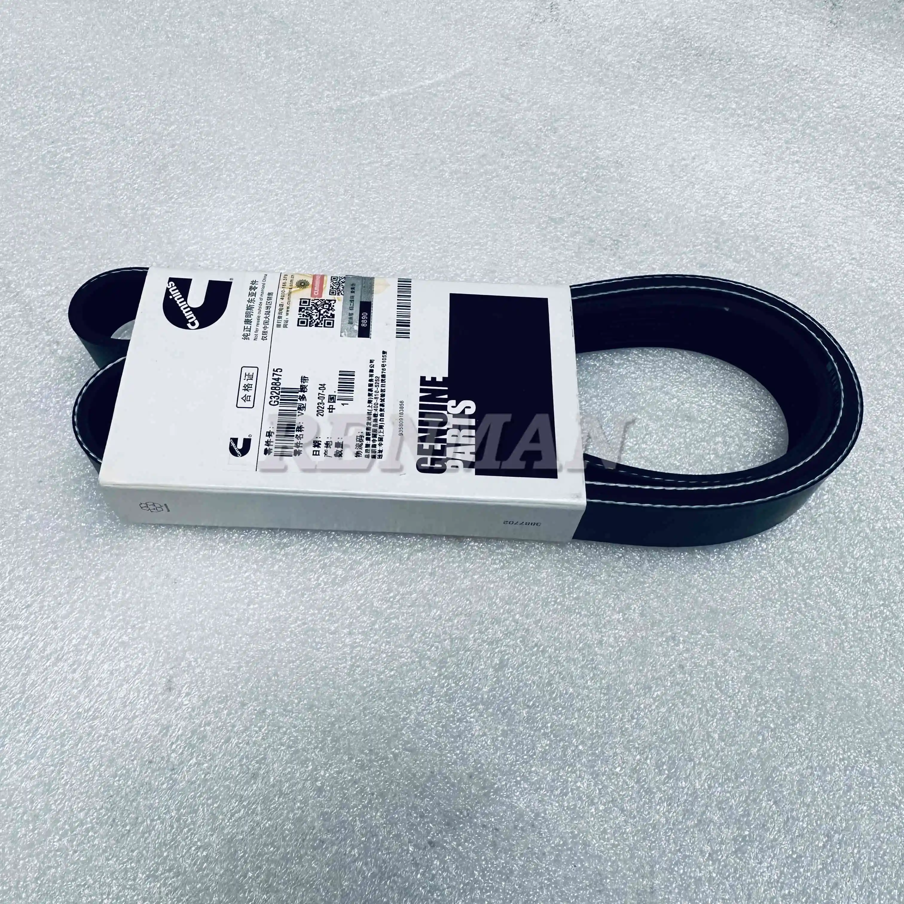 6ct 6lt8.9 Qsl9 Cummins Engine Fan Drive V Ribbed Belt 3289179 C3288475 ...