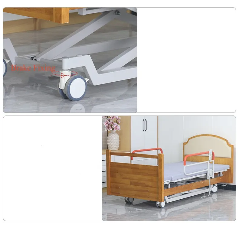 Multifunction Nursing Electric Medical Rotating Bed Elderly Care Senior ...