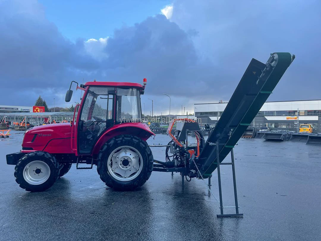 20ton Electric Wood Processor With Log Table / Wood Processor With Tuv ...