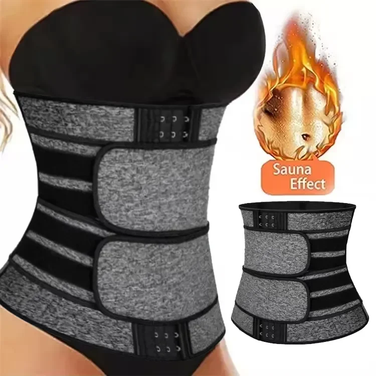 Private Label Weight Lose Body Control Shaper 2 Belts Strap
