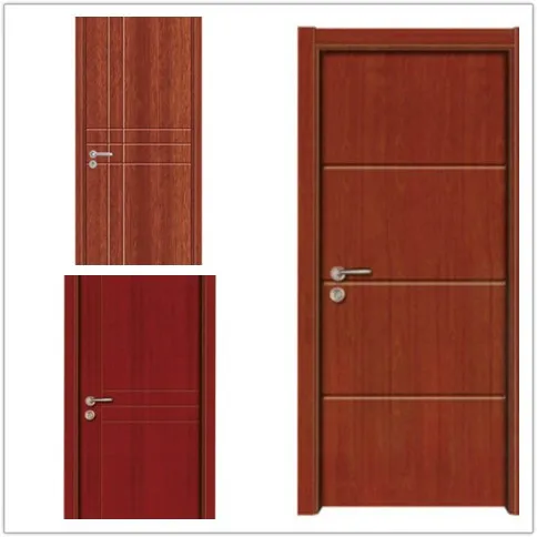 Moisture-proof Melamine Laminated HDF Door Skin for Interior