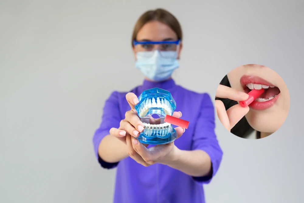 Orthodontic Bite Stick Aligner Tray Seaters Dental Retainer