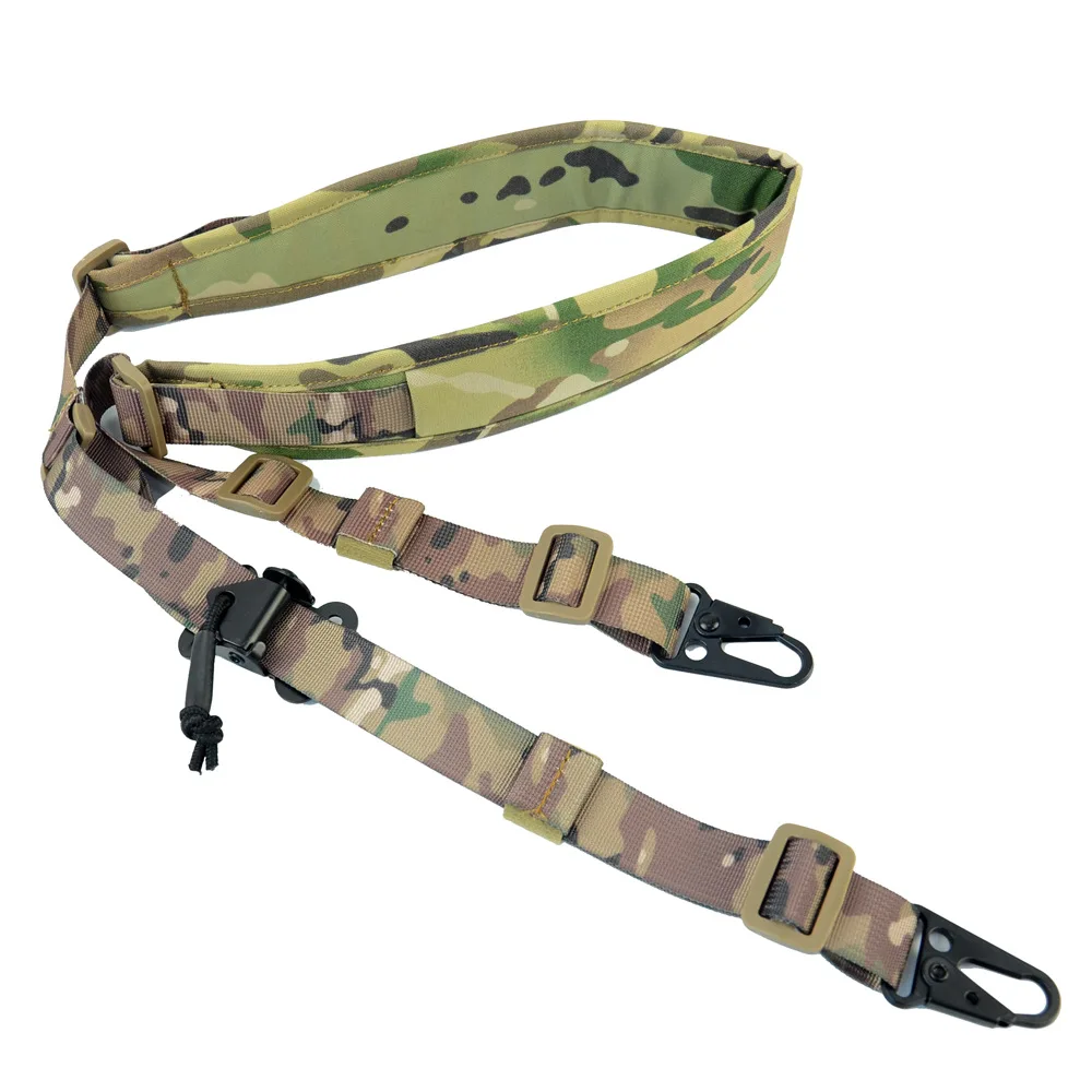 Tactical Sling Quick Adjust with HK Hook, Shoulder Pad Sling Ar Sling ...