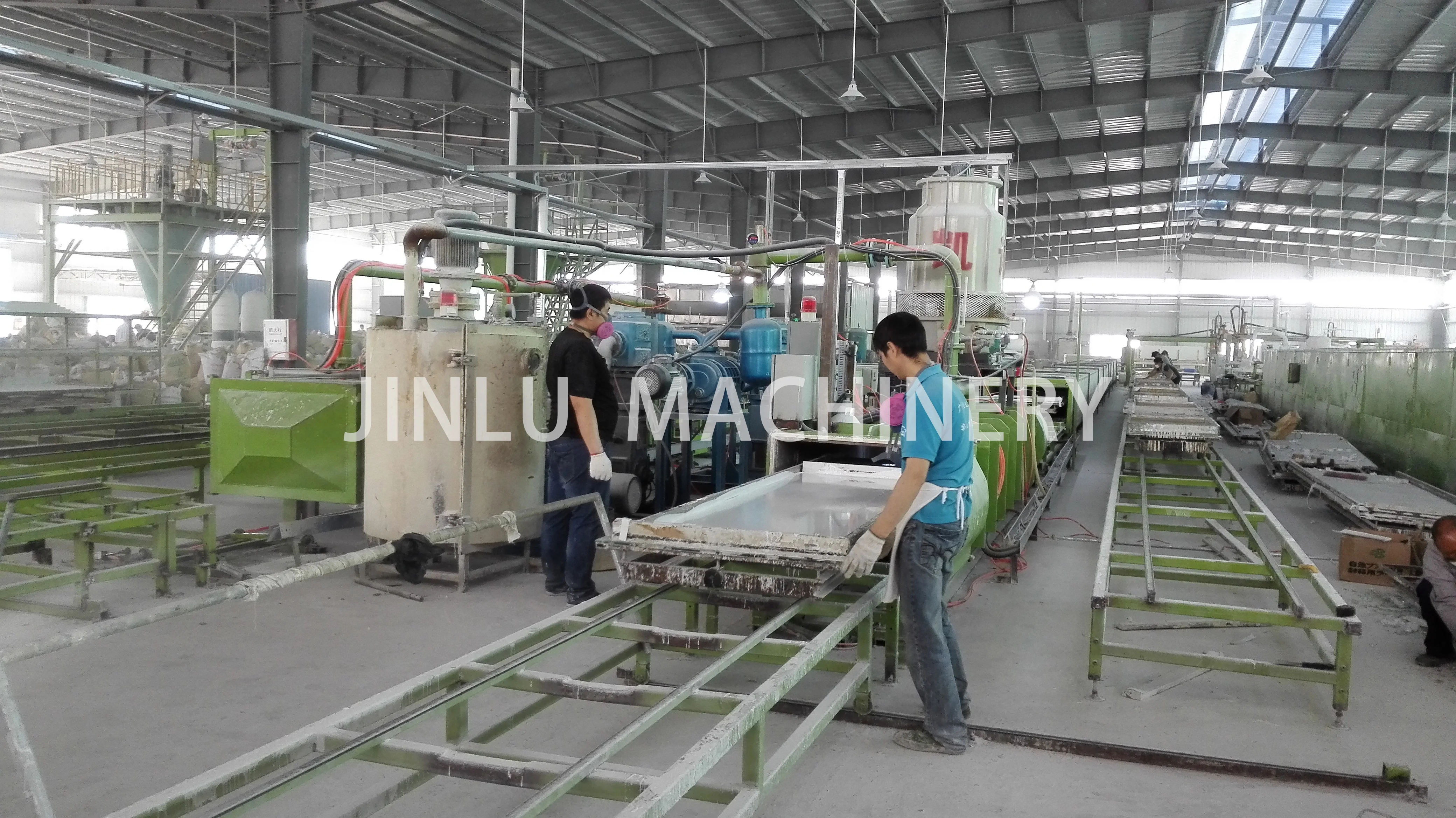 JINLU Manual Acrylic Resin Solid Surface Production Line