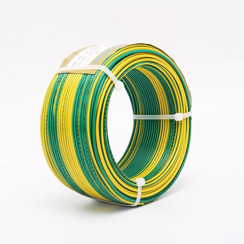 Earth Yellow Green Wire Copper Ground Earth Cable 35mm 50mm Electrical ...