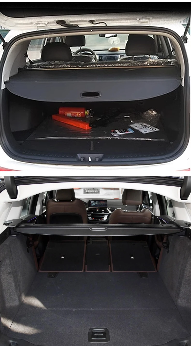 Retractable Trunk Cargo Cover for BMW X3 2011-2017 Car Trunk ...