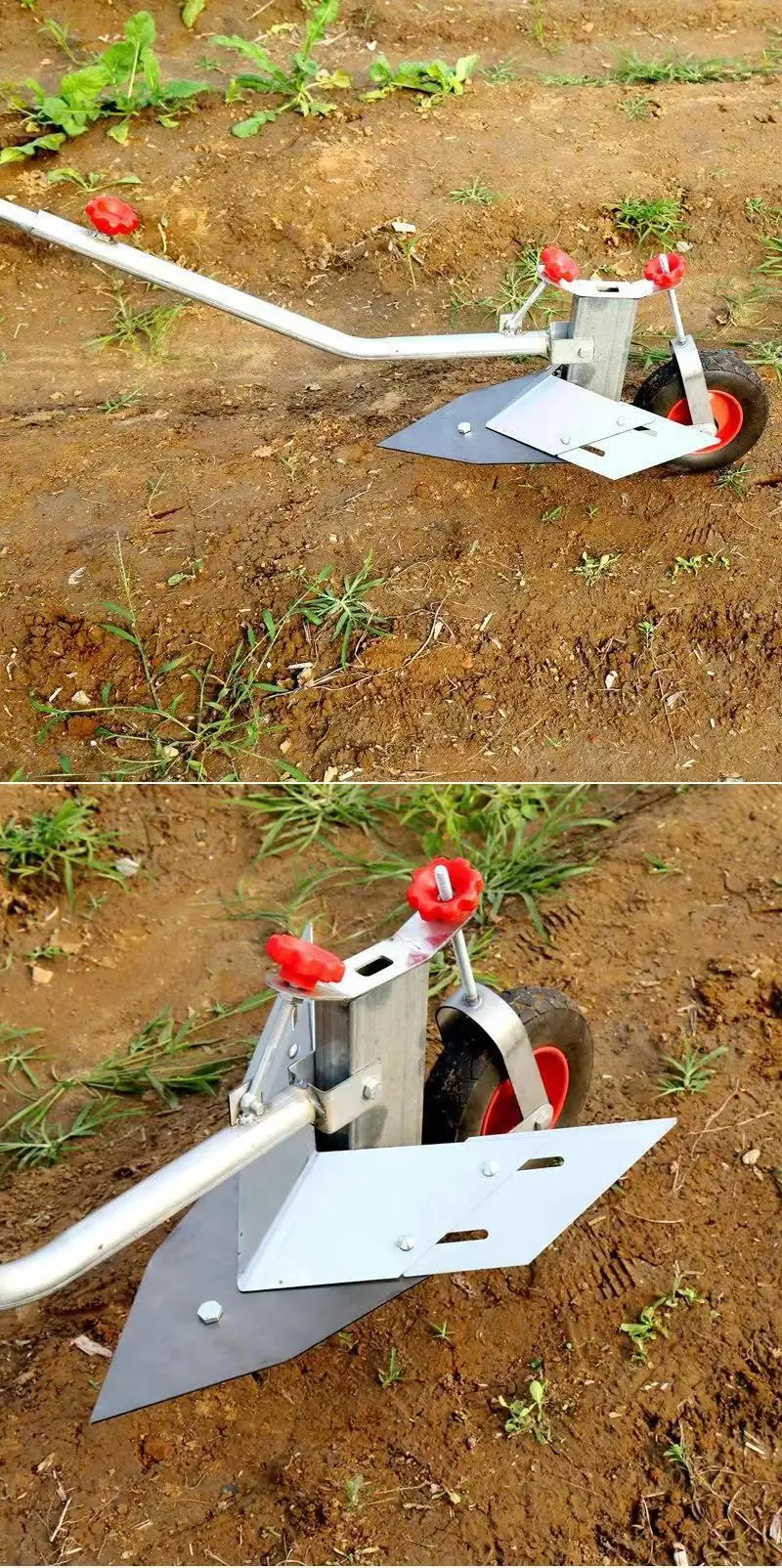 Manual Hand Tiller - Easy Soil Loosening for Farms