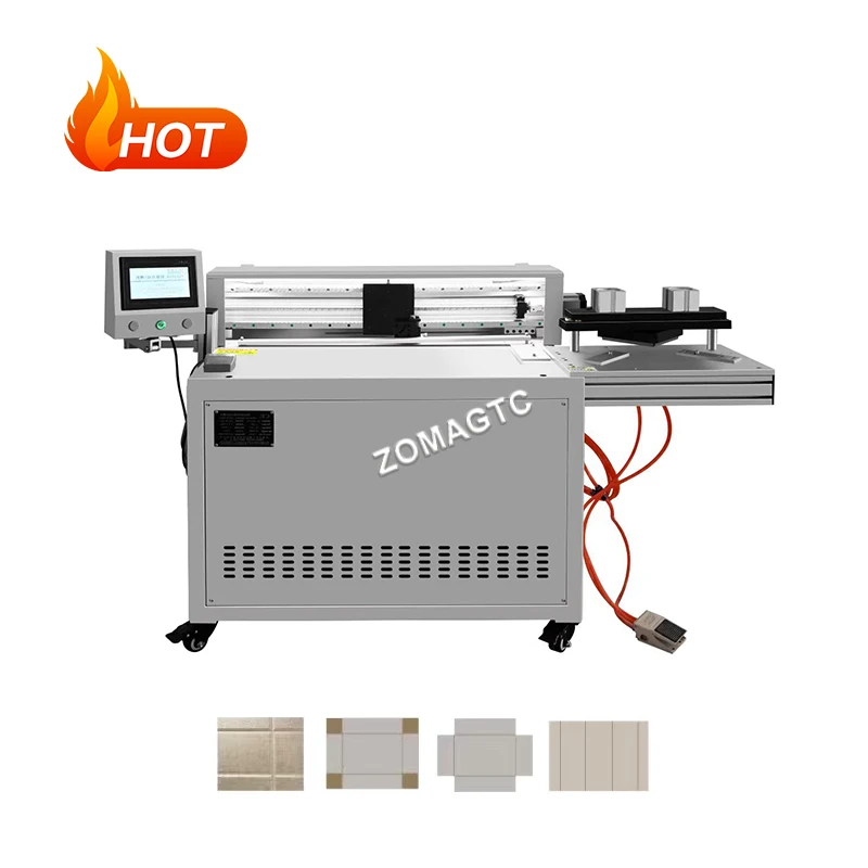Small Servo Motor Horizontal Cardboard V Grooving Cutting Machine