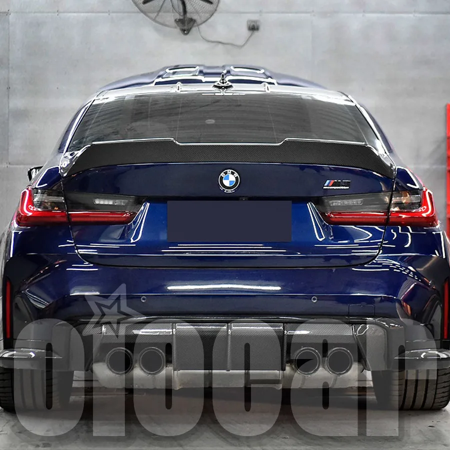 New Type Oiomotors Csl Dry Carbon Rear Spoiler Splitter For G80 M3 And ...