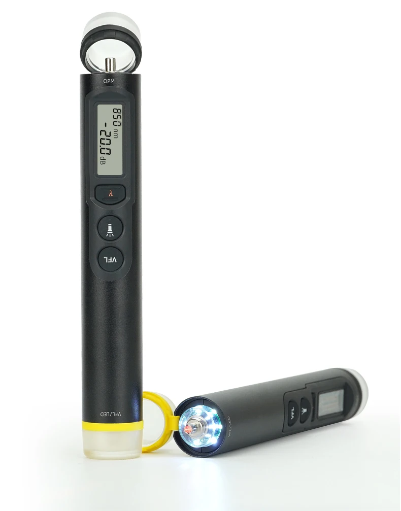 TFN V20T Fiber Optic Tester Laser Light 20KM VFL Visual Fault Locator ...