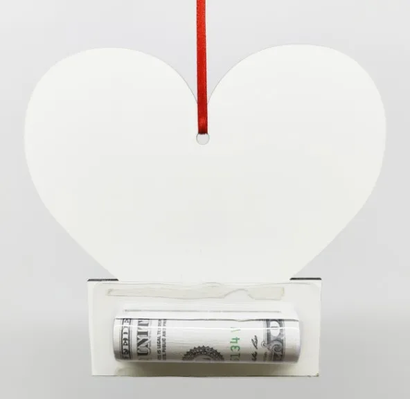 Blanks MDF Sublimation Gift Card Cash Card Money Card Holder