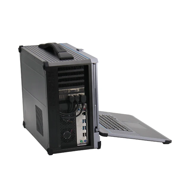 Rugged Portable 17.3 Inch Triple Screen Gcs For Uav - Oem