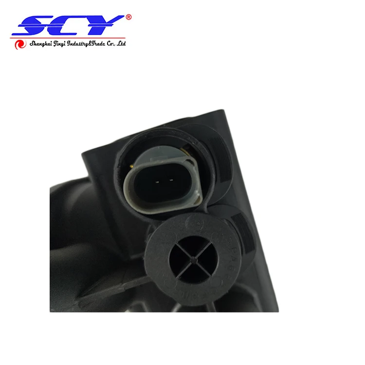Thermostat Housing /water Outlet Suitable For Volkswagen Touareg 2004 ...
