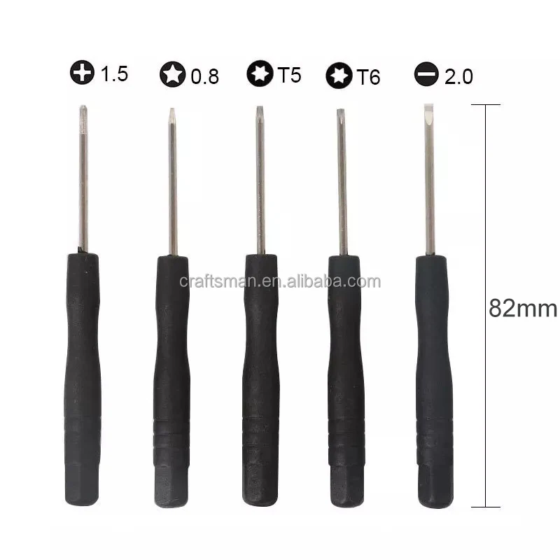 2.0 Flathead Screwdriver Mini Phillips Screwdriver 85mm Black Hand Tool For Mobile Phone - Buy ...
