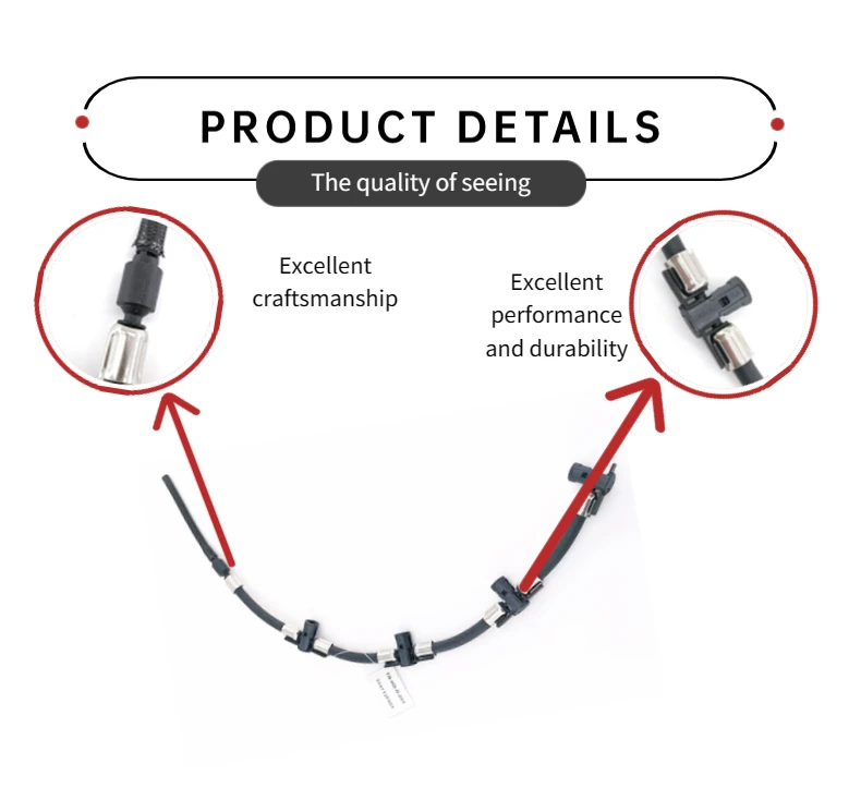 OEM Fuel Return Line Hoses for Hyundai Tucson (JM)