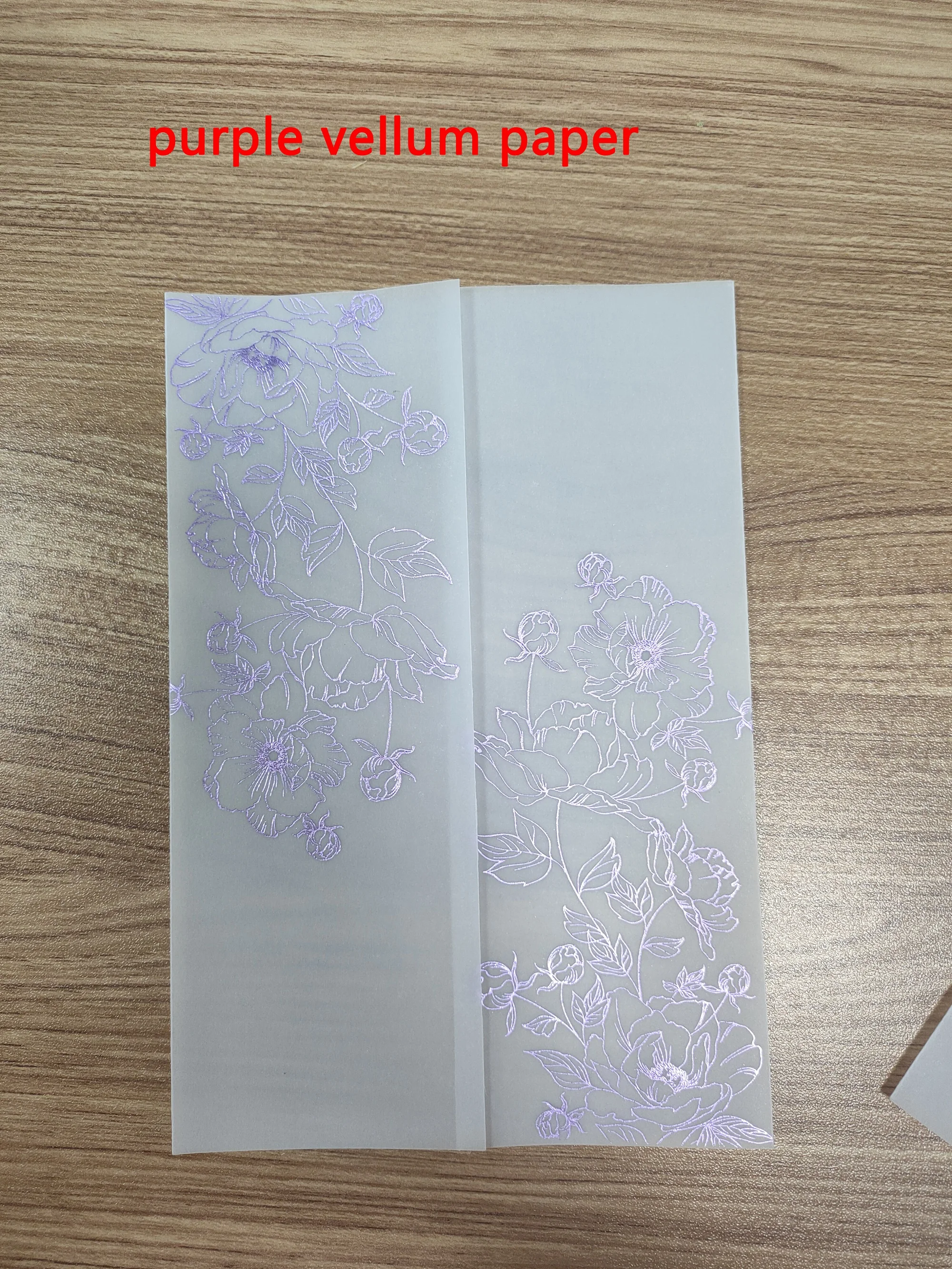 Custom Translucent Vellum Paper Jacket Wrap Rsvp Card Envelope For ...