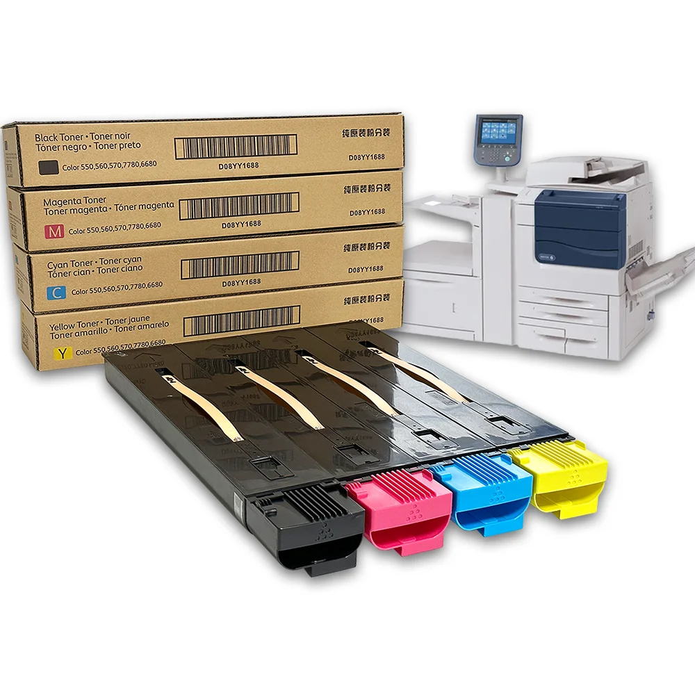 Genuine Toner for Fuji Xerox Color 550 560 570 C60 C70 Toner Cartridge ...