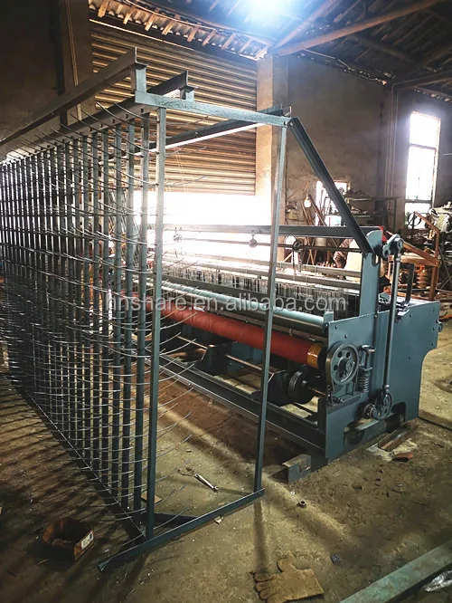 Automation Bamboo Fence Weaving Machine - Straw Production
